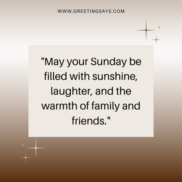 Happy Blessed Sunday