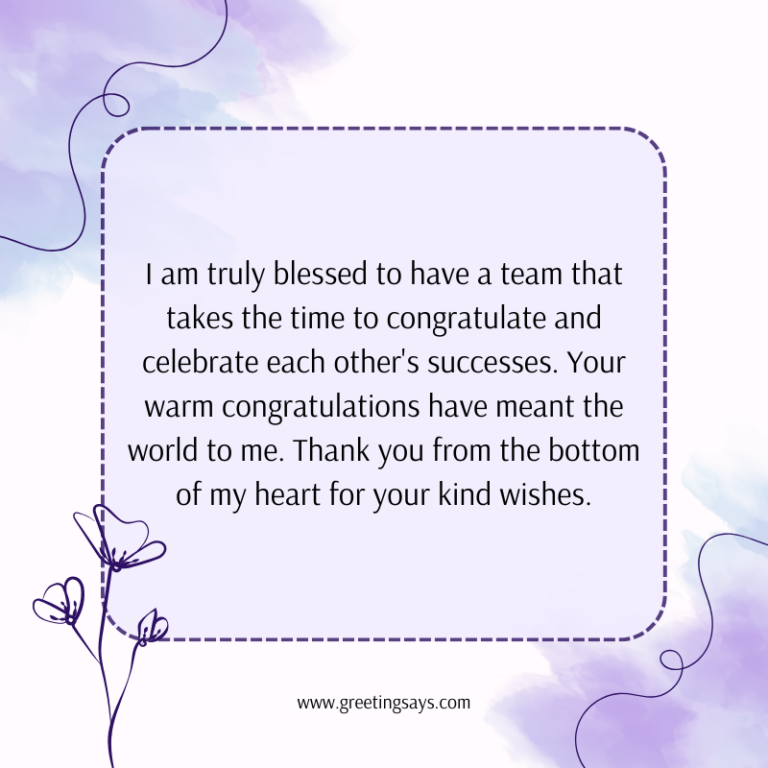 Thank You for Congratulating Me on My Achievement Messages - Greeting Says