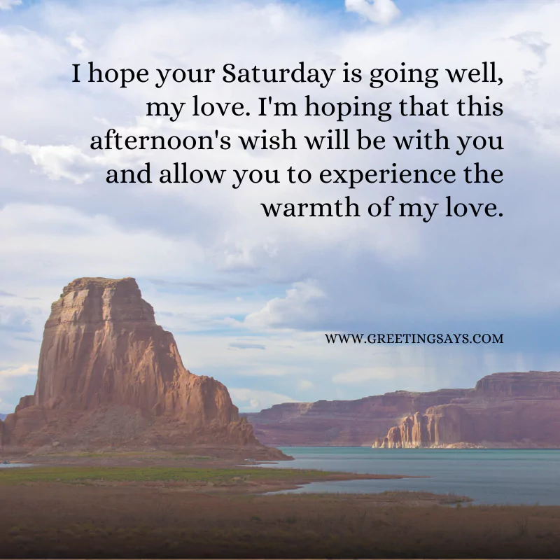 Happy Saturday Afternoon Greetings