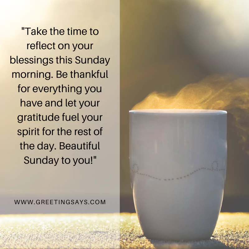 Happy Blessed Sunday
