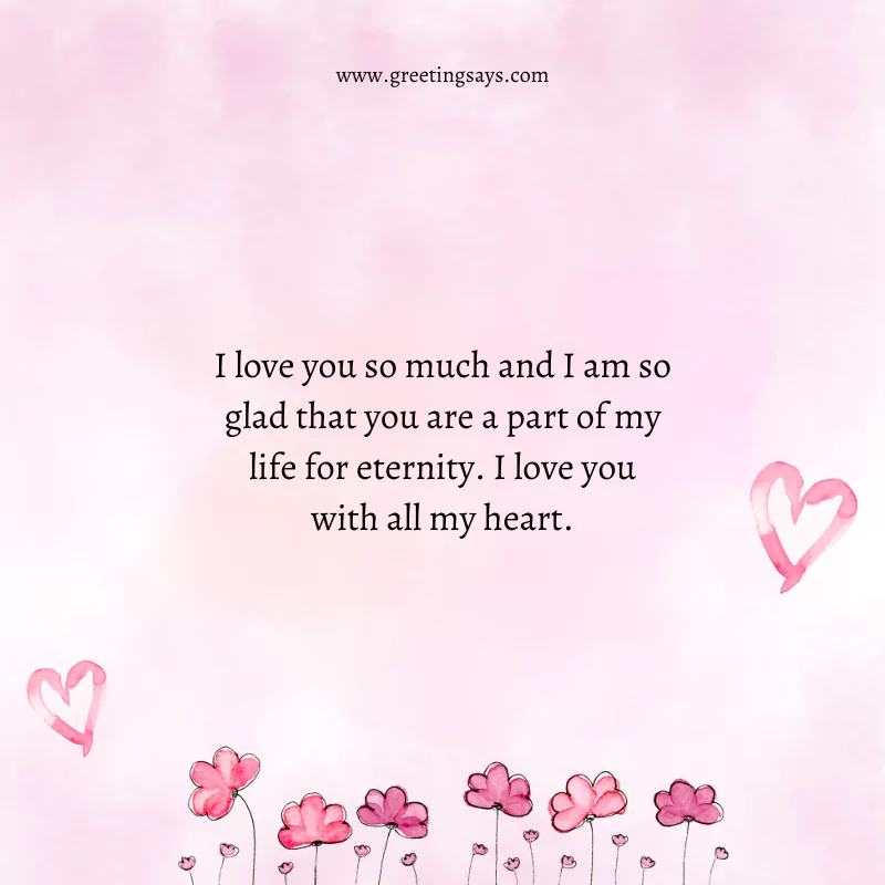 I Love You With All My Heart Messages - Greeting Says